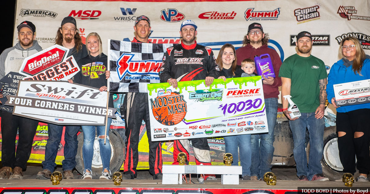 USMTS.com - O’Neil nabs tenth USMTS win in season finale at 81 Speedway