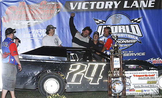 USMTS.com - Waits wins World Modified Dirt Track Championship presented ...
